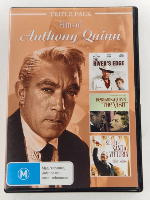 ANTHONY QUINN TRIPLE Pack 3 DVD set Region 4 EUR 12,02 - PicClick FR