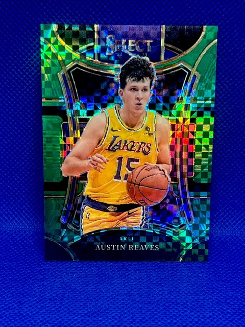 AUSTIN REAVES 2023-24 Panini Select 349 Mezzanine vert flash Prizm ...