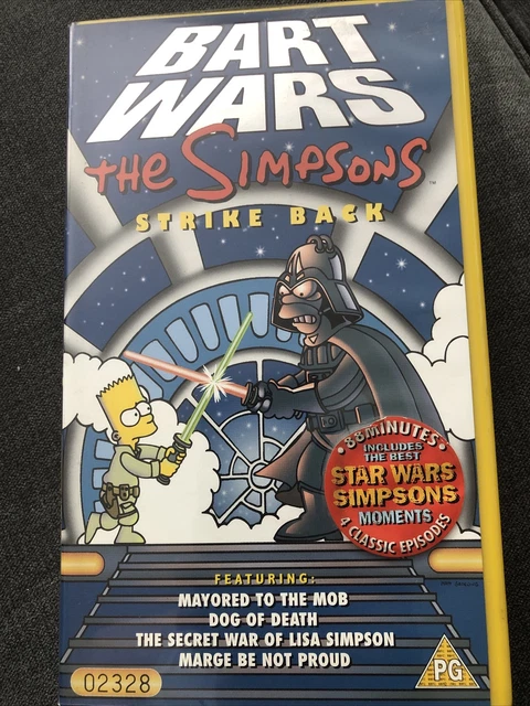 BART WARS THE Simpsons Strike Back VHS 1999 Original Inserts VGC £4.99 ...