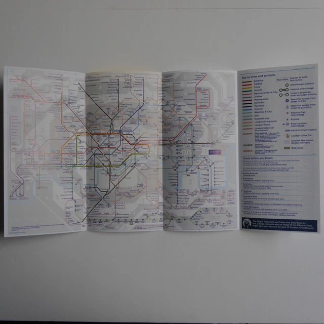 LONDON UNDERGROUND TFL pocket tube map May 2022 Joy Labinjo Twist Out ...