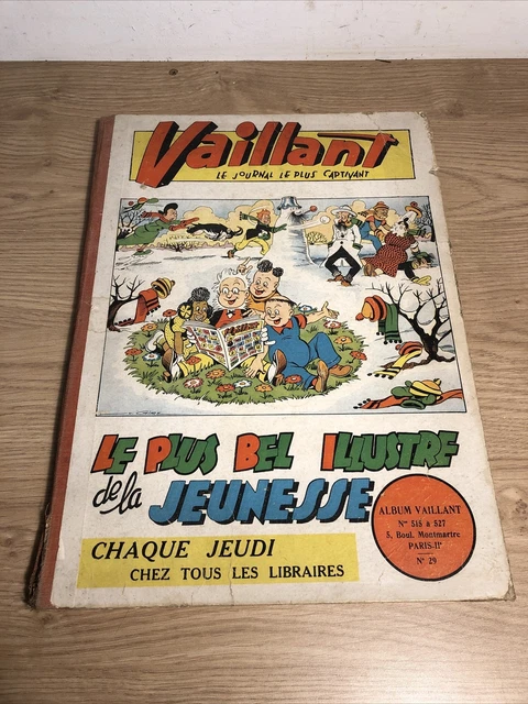 ALBUM VAILLANT JOURNAL Bd Numéro 29 1955 Collection Pif ( C ) EUR 30,00 ...