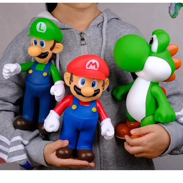 SUPER MARIO CHARACTERS Nintendo Super Mario Bros High Quality Action ...