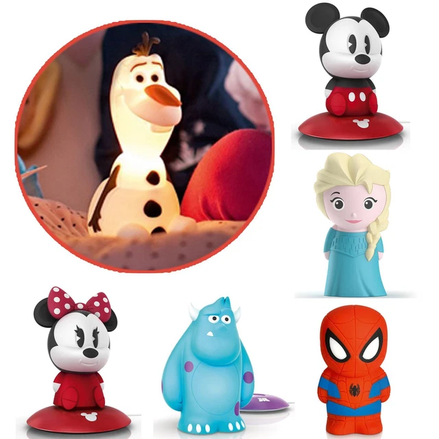 PHILIPS DISNEY SOFTPAL Portable Led Night Lights Kids Bedroom Lighting ...