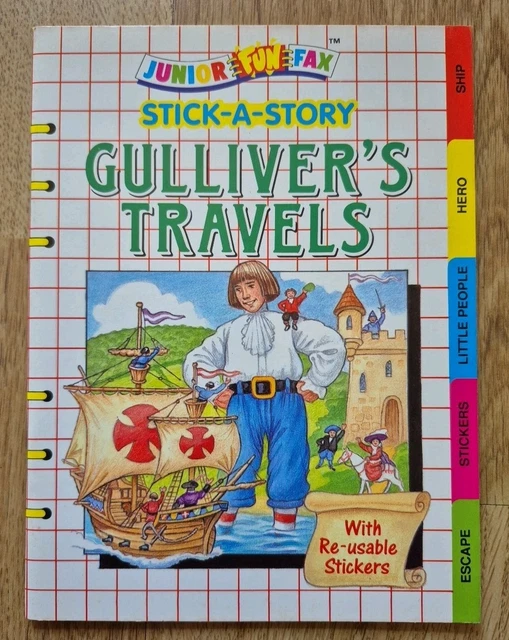 FUNFAX ~ JUNIOR Fun Fax ~ Gullivers Travels ~ Stick A Story ~ A5 ...