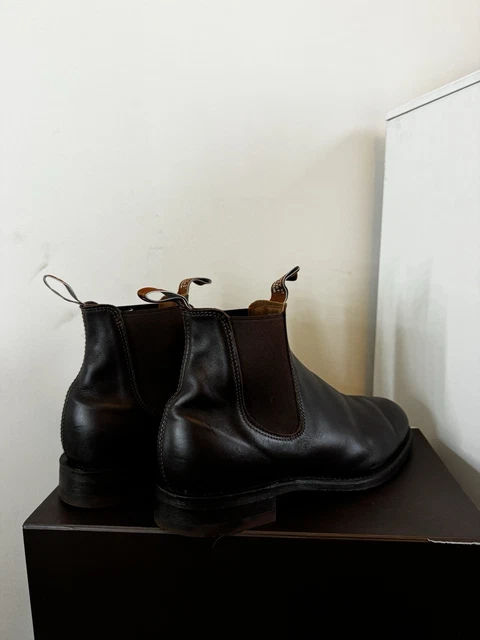 RM WILLIAMS COMFORT Craftsman Chestnut Size 9.5 £350.00 - PicClick UK