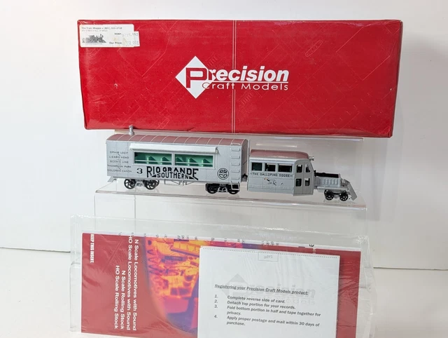 ON30 PRECISION CRAFT Models RGS Galloping Goose locomotive-DCC Sound ...