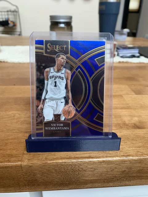 2023-24 PANINI SELECT NBA Victor Wembanyama Premier Blue Rookie #121 ...