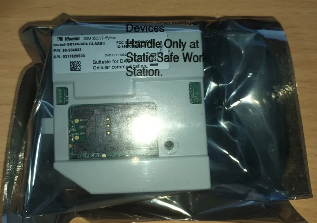 VISONIC GSM-350 PG2 V2 + Python GSM Module for PowerMaster / PowerMax ...