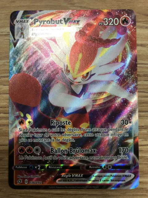 CARTE POKEMON - Pyrobut Vmax - 036/192 EUR 13,99 - PicClick FR CARTE POKEMON - Pyrobut Vmax - 036/192 EUR 13,99 - PicClick FR