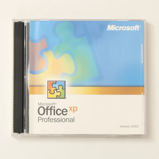 MICROSOFT OFFICE XP Professional Software (Version 2002) £18.78 ...