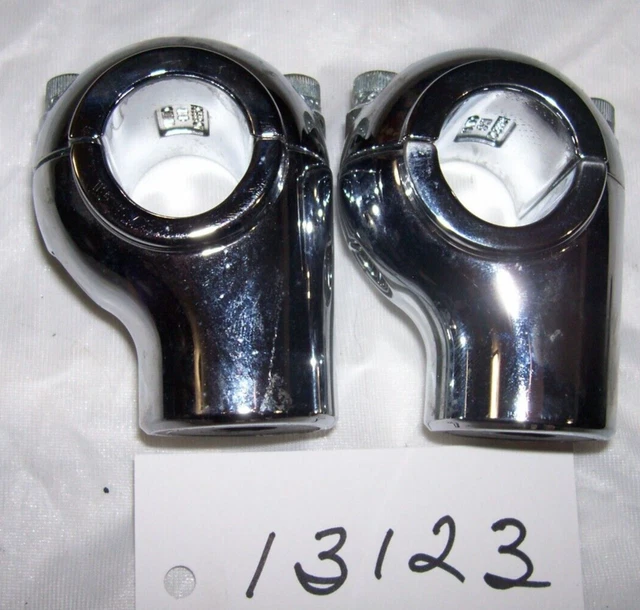 HARLEY DAVIDSON PANHEAD Shovelhead Softail Dyna Fxr Handlebar Risers ...