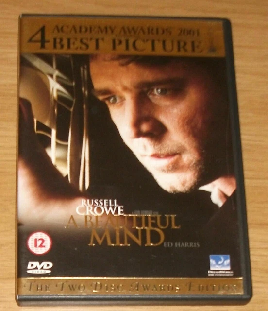 A BEAUTIFUL MIND - Russell Crowe 2 DISC DVD SET - AS NEW £2.99 ...