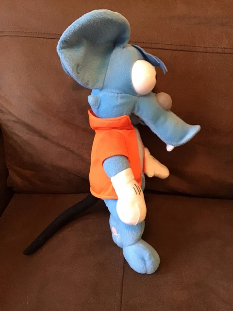 2006 THE SIMPSONS Itchy Blue Mouse Large Plush Soft Toy 15" Scratchy £ ...