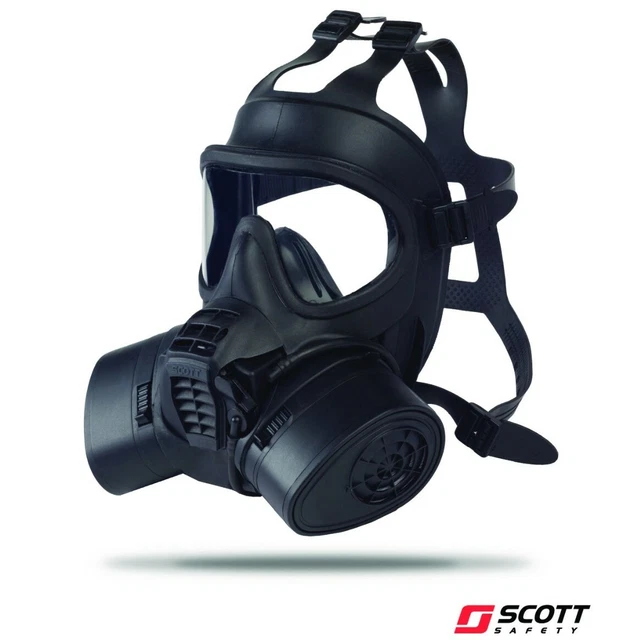 SCOTT SAFETY GENERAL Service Respirator (GSR) / Mask Size 4 🎁 £59.99 ...