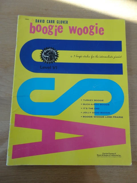DAVID CARR GLOVER / BOOGIE WOOGIE level VI EUR 4,99 - PicClick FR