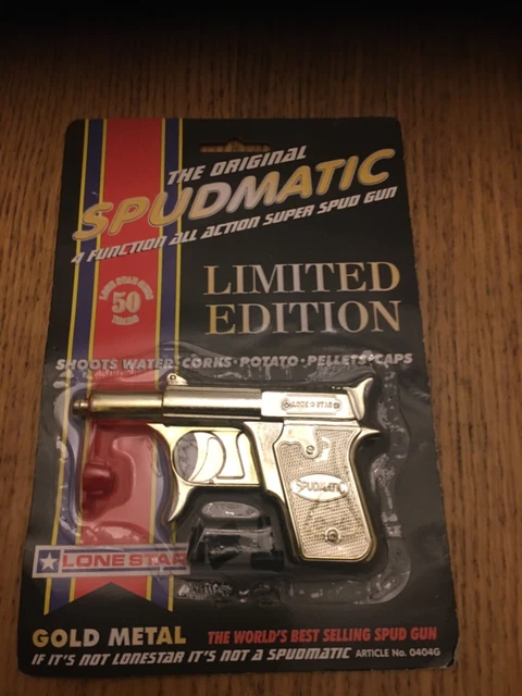VINTAGE 50TH ANNIVERSARY spud gun lone star £20.00 - PicClick UK