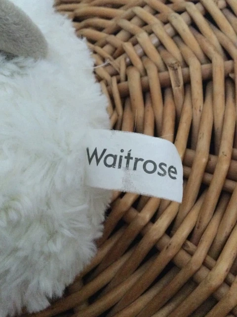 WAITROSE LAMB SHEEP Soft Toy Comforter Approx 12" Plush £9.00 - PicClick UK