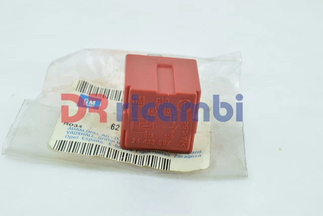 RELE' KÜHLERLÜFTER MIT 4 Pins Universal Opel 6238626 24438887 EUR 26,63 ...