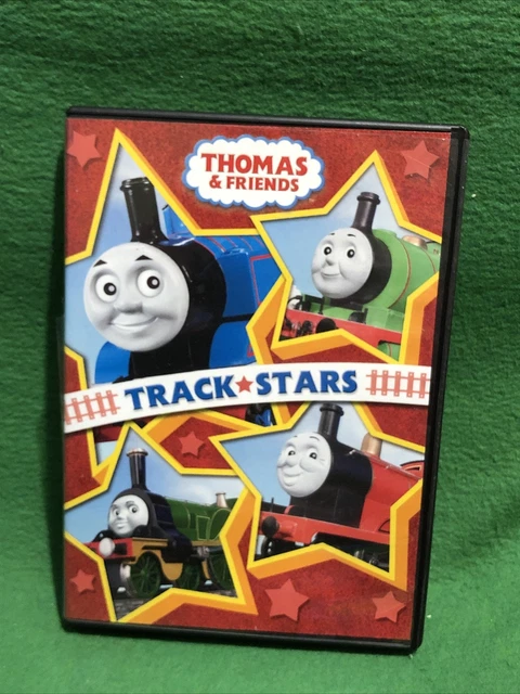 THOMAS & FRIENDS Track Stars DVD 6 Stories 2 Songs and Games $7.99 ...