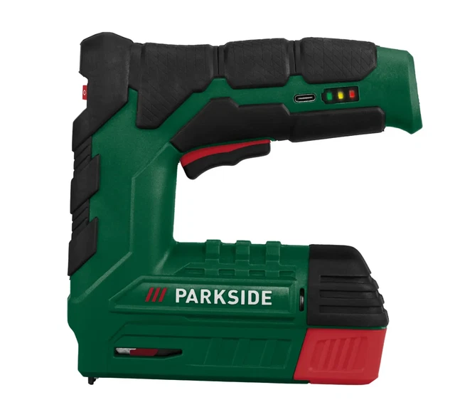 PARKSIDE 4V CORDLESS Tacker/Nailer With Charging Cable, Staples and ...