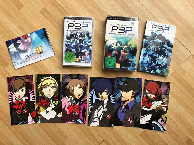 NUR OVP! PERSONA 3, Collector‘s Edition, PlayStation Portable, PSP EUR ...