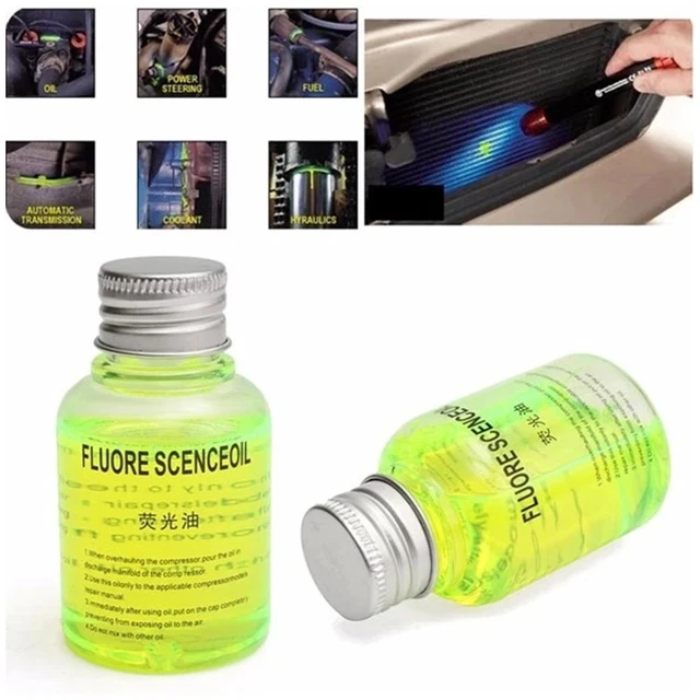 ENGINE OIL DYE Universal Fluorescent Oil Leak Test UV Dye 2024 Agent ...
