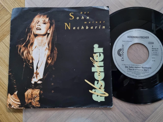 VERONIKA FISCHER - Der Sohn meiner Nachbarin 7'' Vinyl/ CV Dusty ...