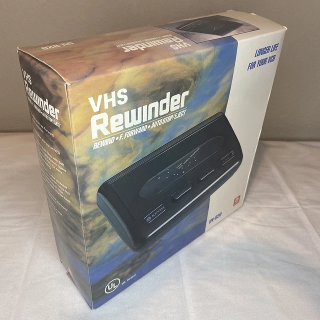 KINYO VHS CASSETTE 2-Way Rewinder UV-820 Fast Forward Auto Stop/Eject ...