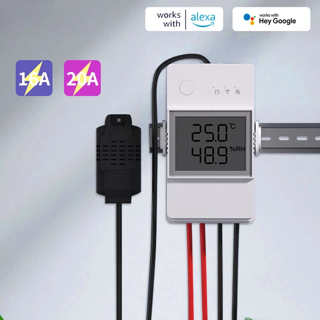 ELITE 16A 20A Relay Module Smart Wifi Switch Humidity Sensor ...