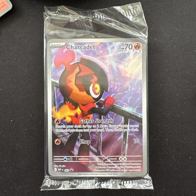 POKÉMON TCG PHANTASMAL Flames ETB Promo Charcadet 022 SEALED MINT £1.16 ...