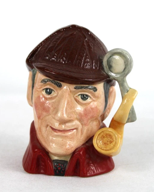 ROYAL DOULTON SMALL Character Toby Jug The Sleuth A Study In Scarlet ...