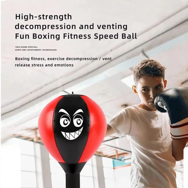 STRESS RELEASE DESKTOP Pun ching Ball, Tabletops Boxing Bag Fast ...