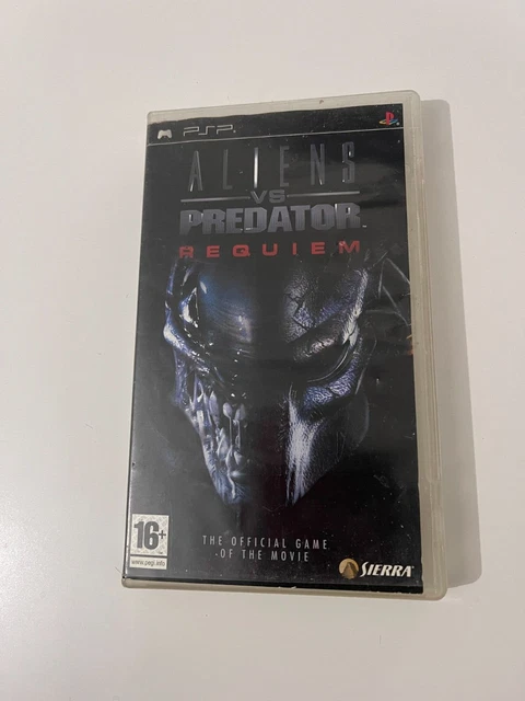 ALIEN VS PREDATOR Requiem Sony PSP Playstation Jeu Fonctionne CIB Boîte ...