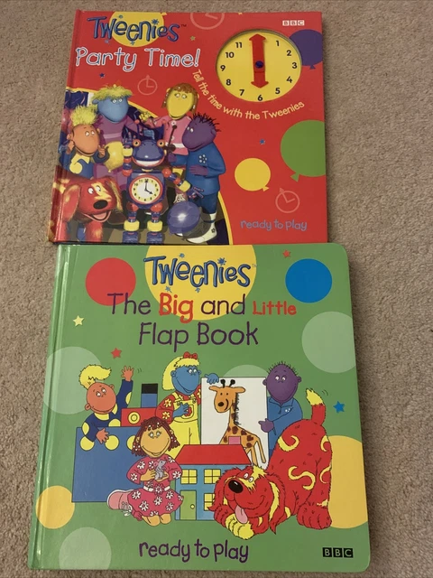 TWEENIES : BIG and Little Flap Book & Party Time Tell the time Bundle ...