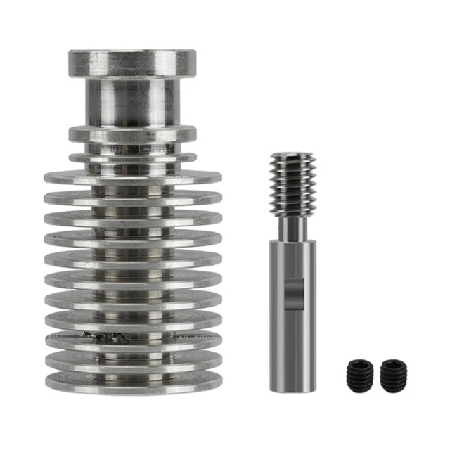 TITANIUM ALLOY HOTEND Heatbreak Hemera V6 Hot End Hemera Heat Break ...