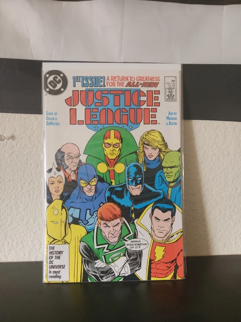 JUSTICE LEAGUE #1 CHIAVE DC Comic di alta qualità 1a apparizione ...