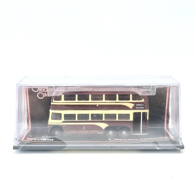 CORGI OOC AEC Trolleybus 6641T 43706 Cardiff London Transport 1:76 ...
