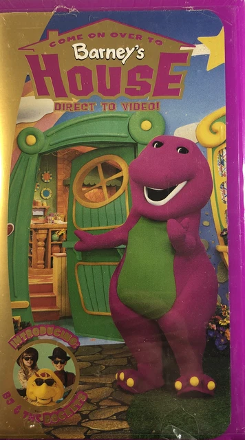 NEW SEALED BARNEY-COME On Over To Barneys House(VHS 2000)SHIPS SAME ...