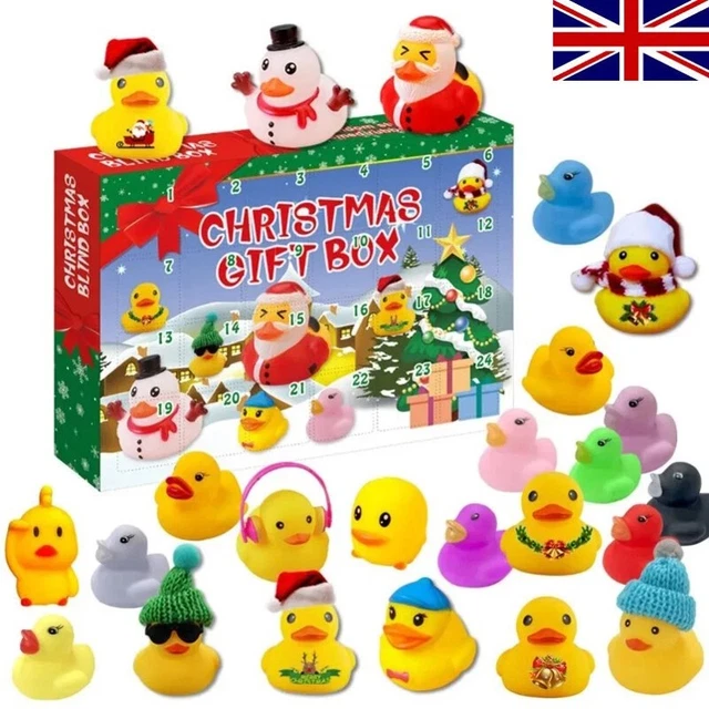 RUBBER DUCK ADVENT Calendar Christmas Countdown For Kids 24 Days Ducks ...