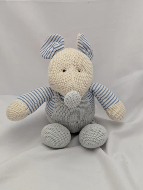 WALTON BABY BLUE Striped Mouse Soft Toy Plush 10" Walton & Co £21.38 ...