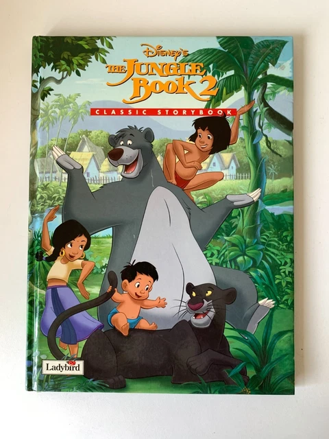 THE JUNGLE BOOK 2 DISNEY (HC, 2003) Classic Storybook Ladybird Vintage ...
