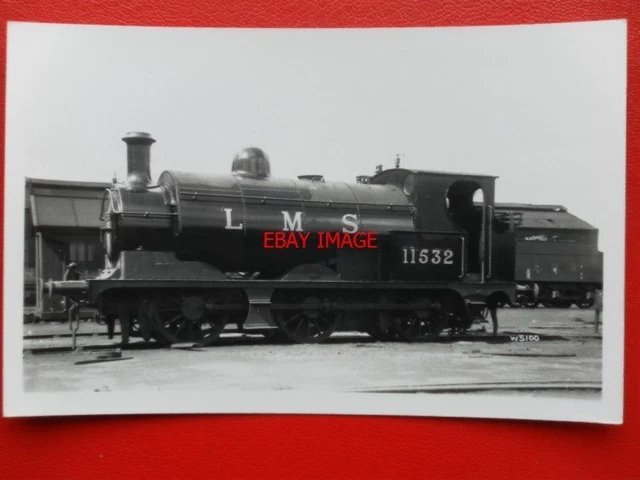 PHOTO LMS Ex L&Y Class 528 Loco No 11532 L&Y 805 £2.00 - PicClick UK