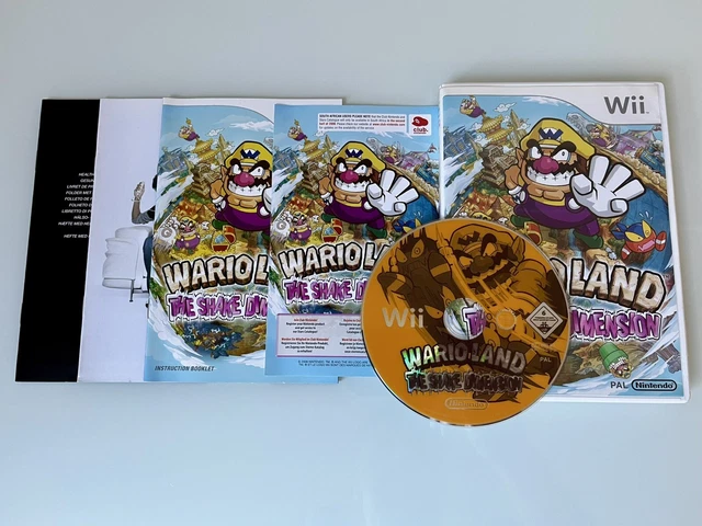 WARIO LAND THE Shake Dimension Boxed & Complete Game For Nintendo Wii ...