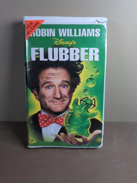 FLUBBER 1998 DISNEY VHS Clamshell (Robin Williams) - With Original Insert! $7.99 - PicClick CA