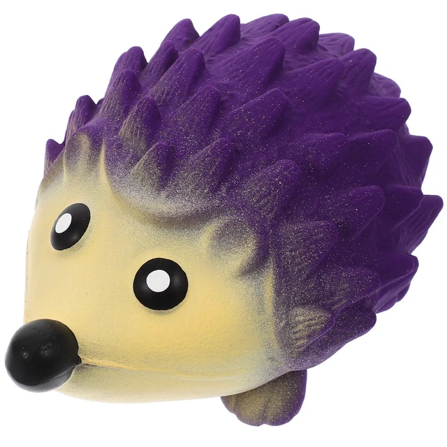 LATEX SOUND TOY Hedgehog Teething Toys Puppies Squeaky Dog Interactive ...