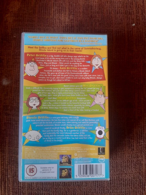 FAMILY GUY - Series 1 (VHS, 2001) £6.50 - PicClick UK