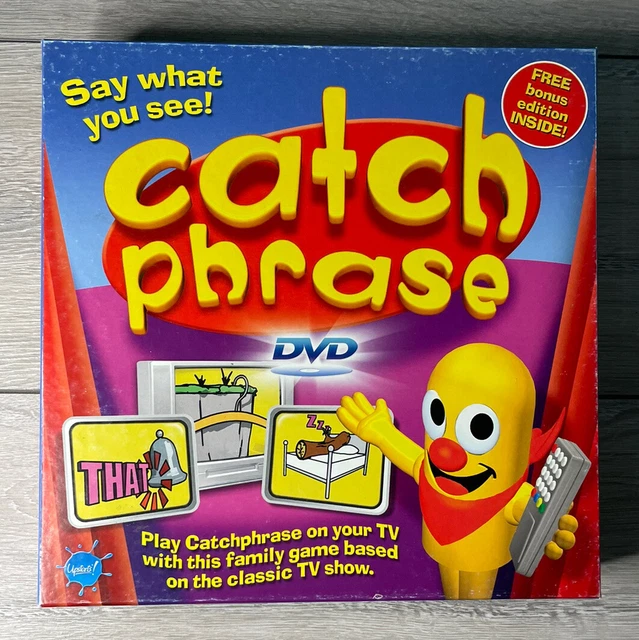 CATCHPHRASE INTERACTIVE DVD GAME 2005 Edition 100% Complete £4.99 ...