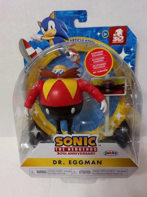 SONIC 30TH ANNIVERSARY dr. eggman robotnik action figure EUR 8,62 ...