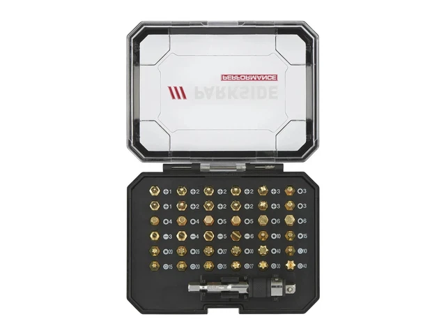 SET BIT PUNTE Parkside Performance Trapano Avvitatore 37 Pezzi EUR 35 ...