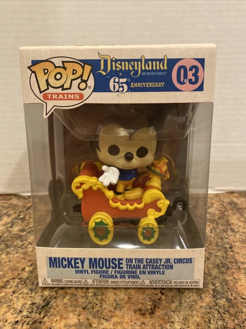 FUNKO DISNEY 65TH Disneyland Casey Jr. Car 3 with Mickey Pop! Train IN ...